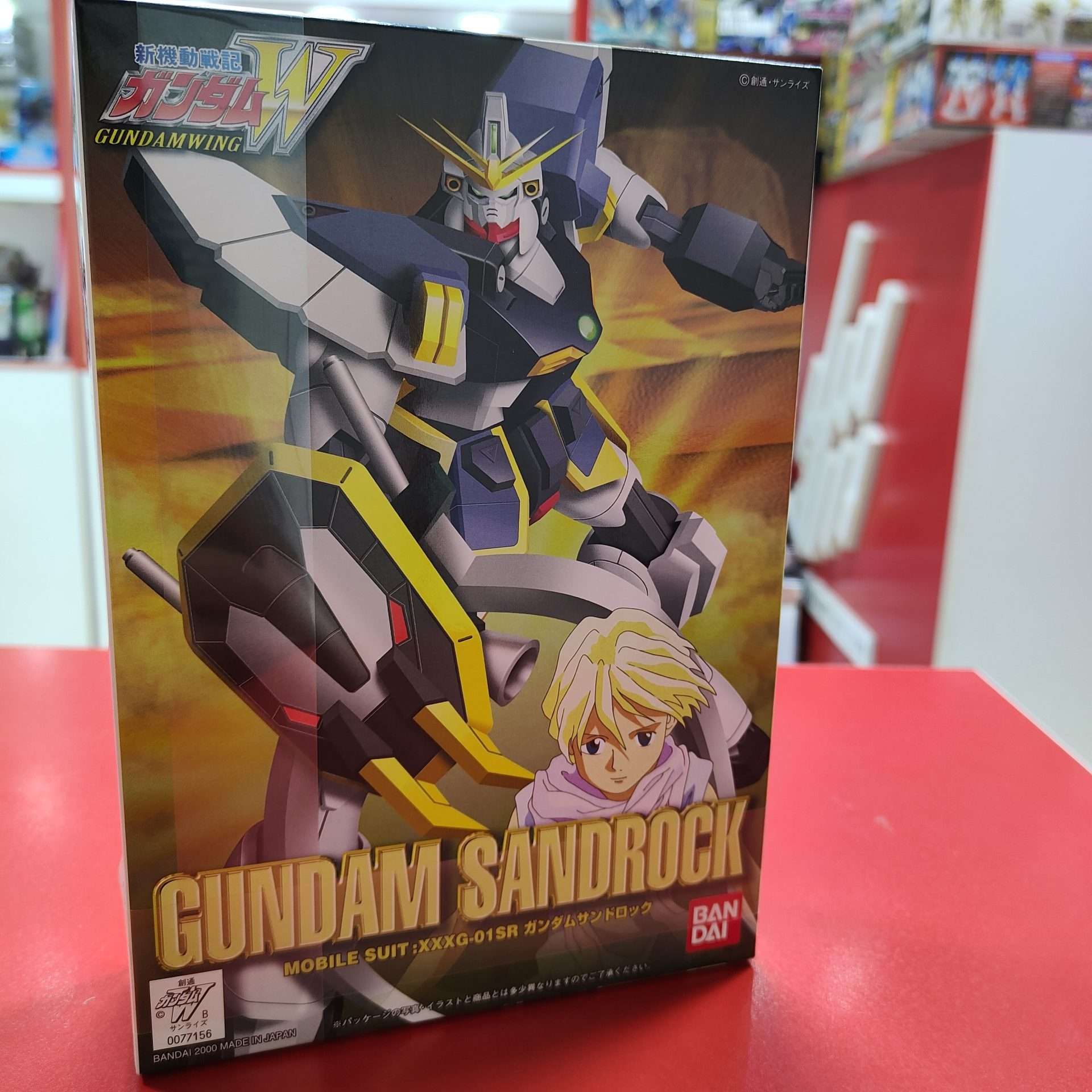1/144 Gundam Wing WF #05 Gundam Sandrock with 1/35 Quatre Raberba ...