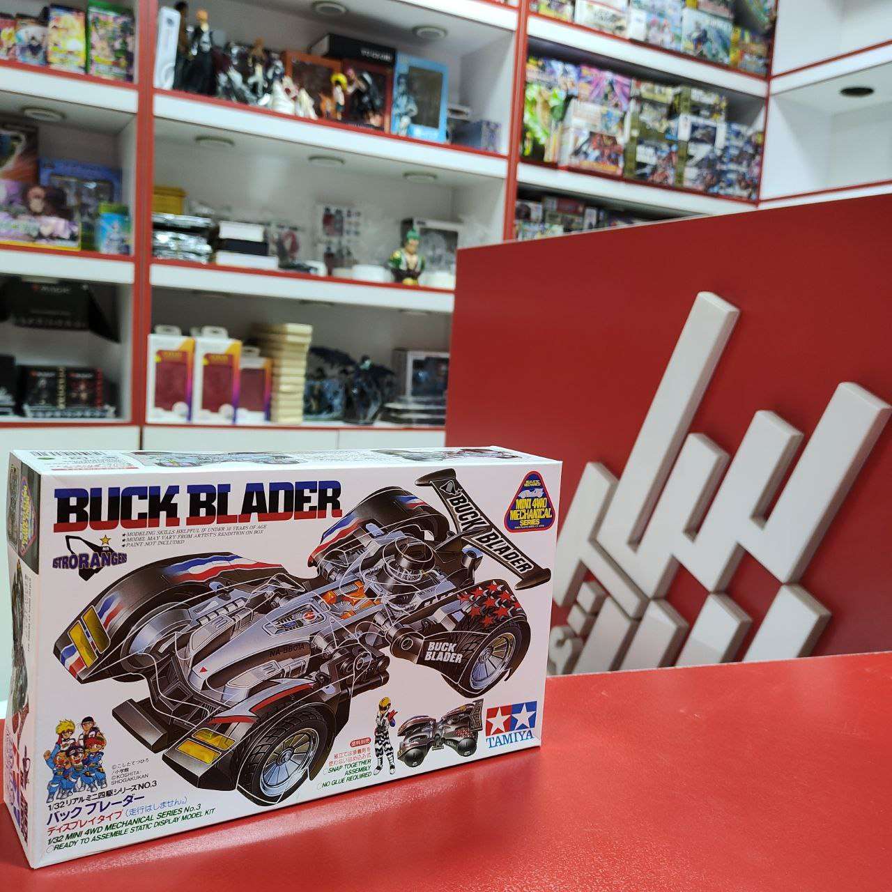 Buck Blader (Static Model)1/32 Mechanical Mini 4WD #03 – Darkside