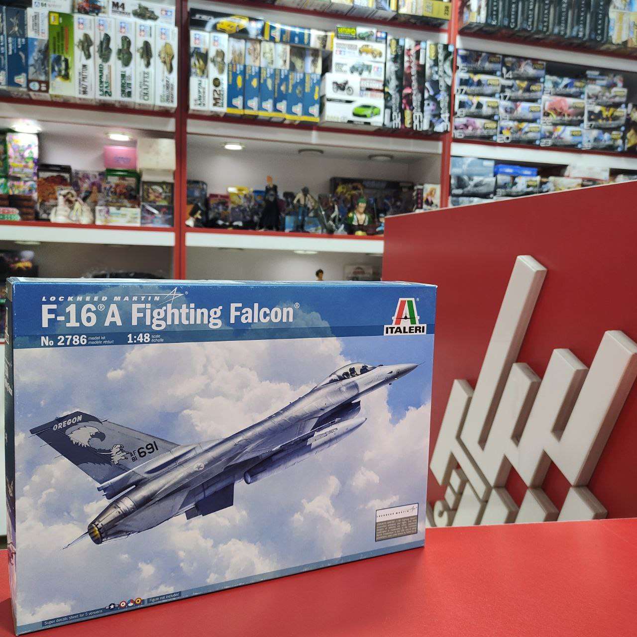 1/48 Italeri #2786 U.S. Fighter General Dynamics F-16A Fighting Falcon ...